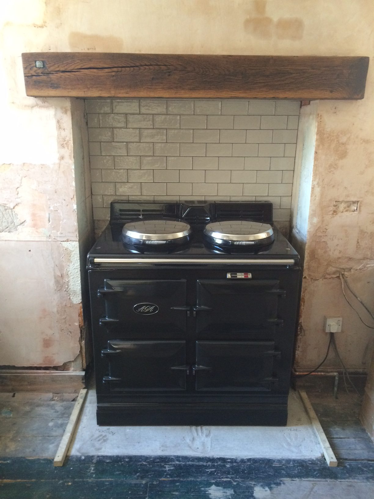 3 Oven Gas Power Flue Aga Range Cooker - Avec Cookers