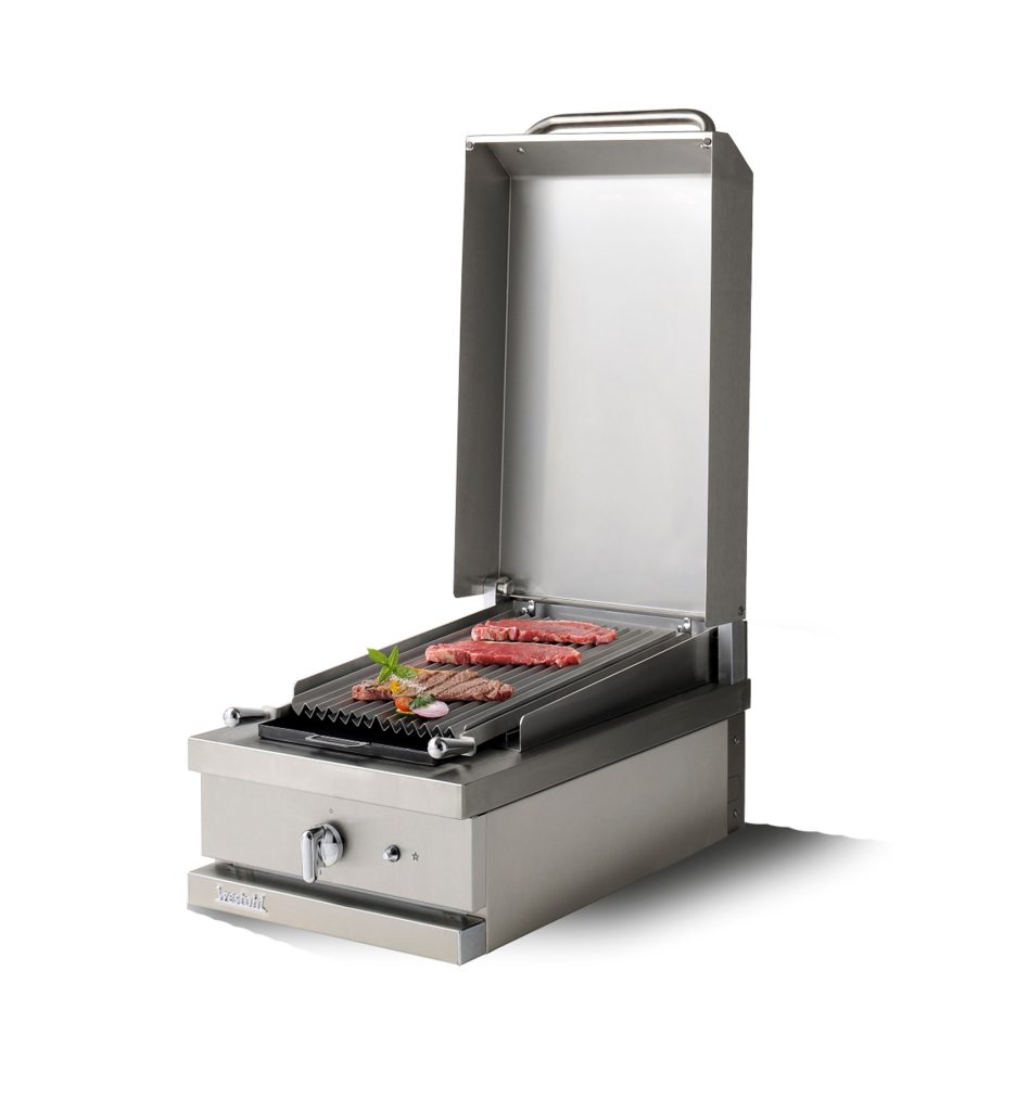 Lacanche Open'Cook Lava Rock Outdoor Intergrated Grill