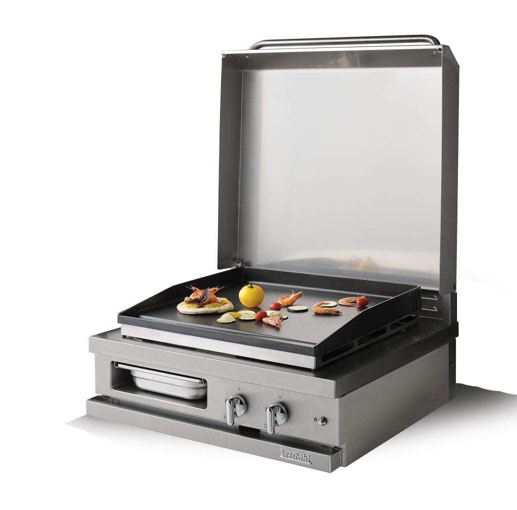 Lacanche Open'Cook Enamelled Plancha - Mobile Module with Lid - Avec ...